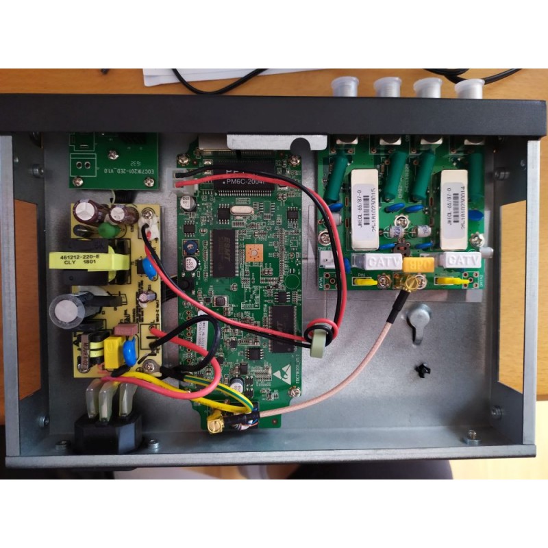 Wodaplug EOC Indoor Master EOC1222L, 600Mbps, 2*LAN, 2+2*F, WEB