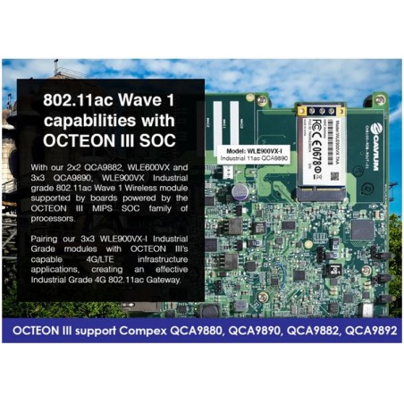 Qualcomm WLE600VX - 7A miniPCIe QCA9882 module, 802.11ac, 2,4 / 5GHz ...